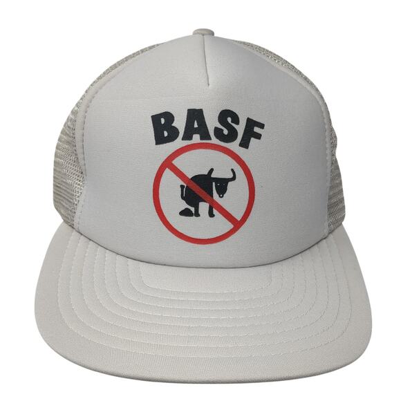 Sportcap | Accessories | Basf Snapback Trucker Hat Gray Os Adjustable ...